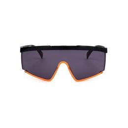 Levi's Levi's Unisex-Sonnenbrille in Schwarz-Orange/ Grau - 69% | Brillen-herren