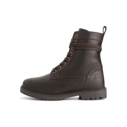 TRAVELIN' Leder-Boots "Kafjord" in Braun - 52% | Gr&ouml;&szlig;e 37 | Damen-stiefel