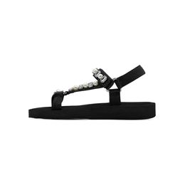Tamaris Sandalen in Schwarz - 47% | Gr&ouml;&szlig;e 40 | Damen-sandalen