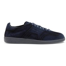 Santoni Low-Top Sneaker - Men's suede sneaker - Gr. 41 (EU) - in Wei&szlig; - f&uuml;r Damen