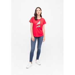 Derbe Shirt in Rot - 64% | Gr&ouml;&szlig;e S | Damen-tops