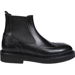 Premiata Stiefel - Ankle Boots Cortina Black - Gr. 7 - in Schwarz - f&uuml;r Damen