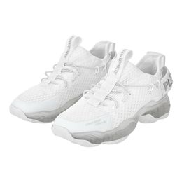 Plein Sport Low-Top Sneaker - Runner Sneaker Tiger Attack//Gen.x.4 - Gr. 44 (EU) - in Wei&szlig; - f&uuml;r Damen