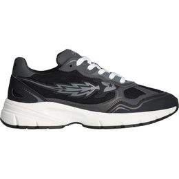 Enterprise Japan Low-Top Sneaker - Run Rocket Sneaker S1072 Black Grey - Gr. 41 (EU) - in Schwarz - f&uuml;r Damen