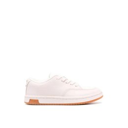 Kenzo Low-Top Sneaker - Dome Logo Sneakers With Soft Leather Upper And Con - Gr. 39 (EU) - in Beige - f&uuml;r Damen