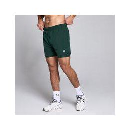 Myprotein MP Herren 13 cm 2-in-1 Training Shorts &ndash; Dunkles Smaragdgr&uuml;n - S