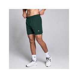 Myprotein MP Herren 13 cm 2-in-1 Training Shorts &ndash; Dunkles Smaragdgr&uuml;n - XS
