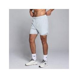Myprotein MP Herren 13 cm 2-in-1 Training Shorts &ndash; Hellblau - L