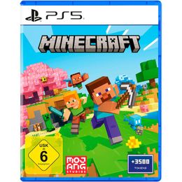MOJANG STUDIOS Spielesoftware »Minecraft« PlayStation 5 ohne Farbbezeichnung Erscheinungsdatum: 22. Oktober 2024