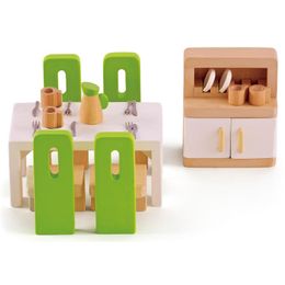 HAPE Puppenhausmöbel »Esszimmer« natur/grün