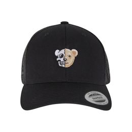 MisterTee Herren MisterTee Snapback Cap &raquo;MisterTee Skull Bear Wooly Combed Cap&laquo;