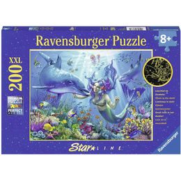 Ravensburger Puzzle »Leuchtendes Unterwasserparadies« leuchtet im Dunkeln, Made in Germany bunt