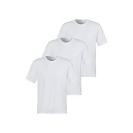 Copenhagen Studios Damen T-Shirt Packung, 3er-Pack, 3 Stk. Unterziehshirt aus hochwertiger Bio-Baumwolle wei&szlig; S