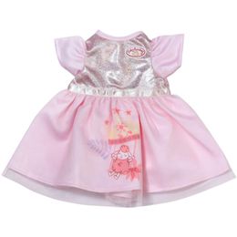 Baby Annabell Puppenkleidung »Little Sweet Kleid, 36 cm« mit Kleiderbügel rosa
