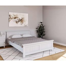 OTTO HOME Massivholzbett &raquo;Juventus, Bett, Massivholzbett, Holzbett, Bettrahmen&laquo; Breite/Belastbarkeit 140cm/180 KG, Breite 90 cm, aus massiver...