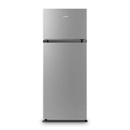 Gorenje K&uuml;hl-/Gefrierkombination &raquo;RF414DPS4&laquo; 143, 6 cm hoch 55, 4 cm breit Silber sehr energiesparend dank Energieeffizienzklasse D