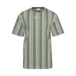 Karl Kani Damen T-Shirt &raquo; Herren KM233-025-1 KK Small Signature Striped Tee&laquo; 1 Stk. S
