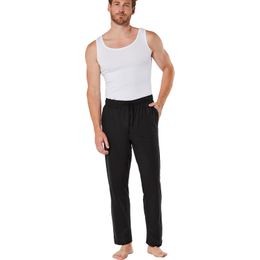 Herren Hose lang bordeaux + schwarz, Gr&ouml;&szlig;e 48/50