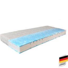 Beco Gelschaummatratze &raquo;GUMO MAXX, - GOLD, Matratze 90x200, 140x200 und weitere Gr&ouml;&szlig;en&laquo; 25 cm hoch 1 Stk. tlg. druckentlastende Gelschaumauflage,...