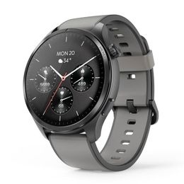 Hama Smartwatch &raquo;Smartwatch m. GPS (1, 43", Musikspeicher, Telefonfunktion, wasserdicht)&laquo; (3, 63 cm / 1, 43 &prime;&prime;) grau