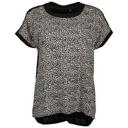 Blue Seven T-Shirt &raquo;Blusenshirt BACK TO EARTH&laquo; 1 Stk. 999 - SCHWARZ 40 40 H&uuml;bsches Damen Blusenshirt