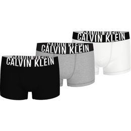 Calvin Klein Underwear Trunk »3PK TRUNK« Packung, 3er-Pack, 3 Stk. mit Logobund Pvhwhite/Pvhblack/Grey 164/170 - 3 Stk. 3 Stk. 164/170 3er-Pack...