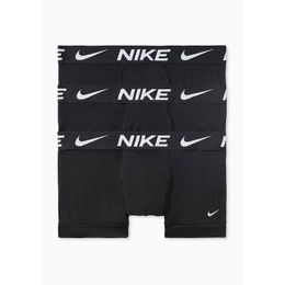 Nike Underwear Herren NIKE Underwear Trunk &raquo;TRUNK 3PK&laquo; Packung, 3er, 3 Stk. mit Logo-Elastikbund schwarz S, 3 Stk.