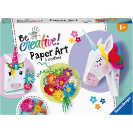 Ravensburger Kreativset »Paper Art Unicorn« Made in Europe bunt