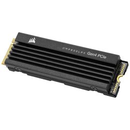 Corsair interne SSD &raquo;MP600 PRO LPX 8TB M.2 NVMe PCIe Gen. 4 x4 SSD&laquo; Anschluss M.2 Enorme Gen4-Speicherleistung f&uuml;r die PS5 Schwarz Hochdichter 3D...