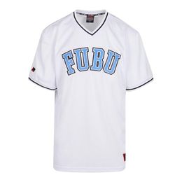 Fubu T-Shirt &raquo;Herren FM242-003-1 College Mesh Tee&laquo; 1 Stk. white XXL XXL Leichte Mesh-T-Shirts f&uuml;r sportliche Looks