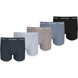 Calvin Klein Underwear Trunk &raquo;TRUNK 5PK&laquo; Packung, 5er-Pack, 5 Stk. mit Logo-Elastikbund INK, PLEIN AIR, ASH, TROPOSPH, BLCK L (52) - 5 Stk. 5 Stk....