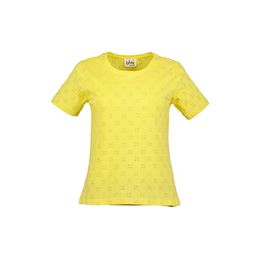 Blue Seven T-Shirt &raquo;T-Shirt&laquo; 1 Stk. 132 - STROH 38 38 H&uuml;bsches Damen T-Shirt mit Lochstickerei