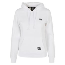 STARTER Black Label Rundhalspullover &raquo;Damen Ladies Starter Essential Hoody&laquo; 1 Stk. white L L Hoodies mit Kapuze und bequemer K&auml;ngurutasche