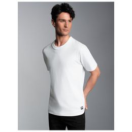 TRIGEMA T-Shirt &raquo;Heavy T-Shirt aus 100% recycelter Baumwolle&laquo; 1 Stk. weiss S S Klassischer Schnitt