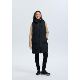 Icepeak Steppweste &raquo;AGRIA&laquo; 1 Stk. BASIC BLACK 44 44 Steppweste mit Daunenoptik f&uuml;r angenehme W&auml;rme bei geringem Gewicht