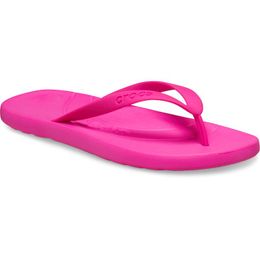 Crocs Zehentrenner »Flip«, Badeschuh, Sandale, Sommerschuh mit weichem Zehensteg pink 39 39 Bequemer Zehentrenner von Crocs für sonnige Tage