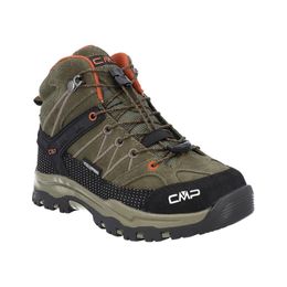 CMP Wanderschuh &raquo;KIDS RIGEL MID WP TREKKING SHOES&laquo; wasserdicht olive-sage 31 31 Robuster Wanderschuh von CMP mit Schnellverschluss
