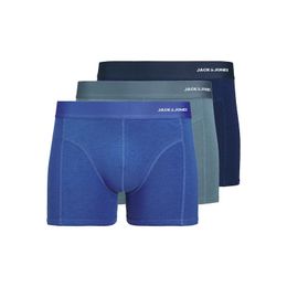 Jack & Jones JACK & JONES Trunk &raquo;JACCREW BAMBOO TRUNKS 3 PACK SN&laquo; Packung, 3 Stk. Bering Sea Pack:Dazzling blue - Ocean cavern L - 3 Stk. 3 Stk. L Elastische...