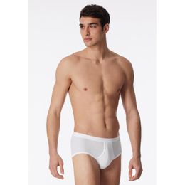 Schiesser Herren Slip &raquo;Original Classics&laquo; 2er Pack, mit Eingriff wei&szlig; 8