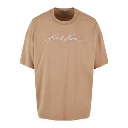 Karl Kani T-Shirt &raquo;KK Autograph Washed Boxy Tee&laquo; 1 Stk. sand XL XL KOMFORT OHNE GRENZEN: Genie&szlig;en Sie den ganzen Tag &uuml;ber h&ouml;chsten Tragekomfort mit...