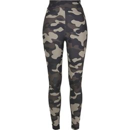 Urban Classics Damen Urban Classics Leggings &raquo; Damen Ladies High Waist Camo Tech Leggings&laquo; S, US-Gr&ouml;&szlig;en