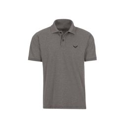 TRIGEMA Poloshirt &raquo;Poloshirt DELUXE Piqu&eacute;&laquo; 1 Stk. taupe-melange M M DELUXE-Piqu&eacute;-Qualit&auml;t