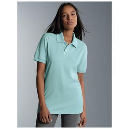 TRIGEMA M&auml;dchen Poloshirt &raquo;TRIGEMA Poloshirt DELUXE Piqu&eacute;&laquo; 1 Stk. blau M