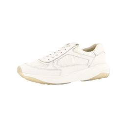 Paul Green Sneaker &raquo;Sneaker Leder/Textil&laquo; Wei&szlig; 38 38 Verschluss: Schn&uuml;rung