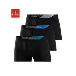Bench. Boxer »Boxershorts für Herren« Packung, 3 Stk. Unterhosen mit modischem Streifen im Webbund schwarz XXL - 3 Stk. 3 Stk. XXL Bench Herren...