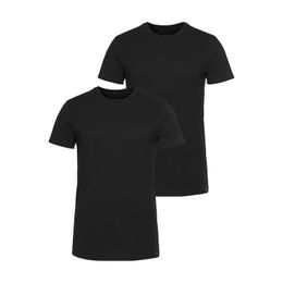 Lee T-Shirt Set, 2 Stk. in schmaler Passform schwarz 3XL 3XL Im schlichten Design