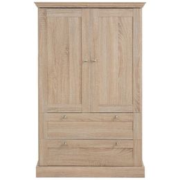 OTTO HOME Drehtürenschrank »Binz, Wäscheschrank, Mehrzweckschrank, skandinavischer Landhausstil« B/H/T ca. 84/130/35 cm, viele...