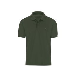 TRIGEMA Poloshirt &raquo;Poloshirt DELUXE Piqu&eacute;&laquo; 1 Stk. hibiskus-melange L L DELUXE-Piqu&eacute;-Qualit&auml;t