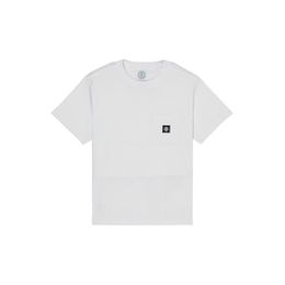 Element T-Shirt »Icon Labelcket« Optic White 12(148-156cm) 12(148-156cm) Stoff: Baumwolle [180 g / m2]