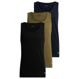 BOSS Tanktop Packung, 3 Stk. mit Stickerei Open Miscellaneous 992 M M Tanktop-Set von BOSS Underwear
